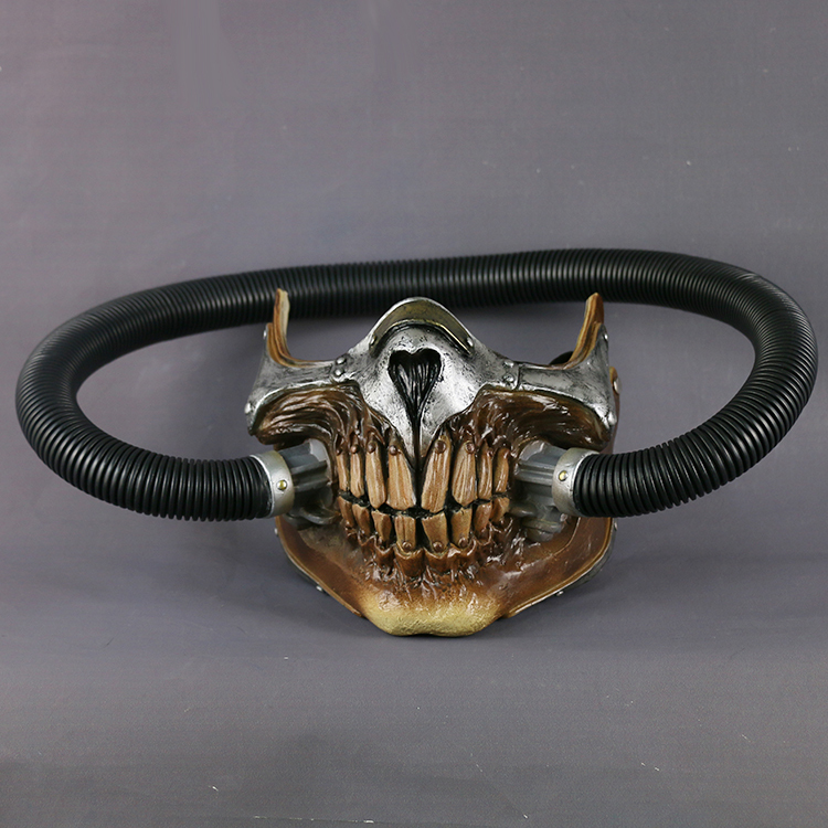 Immortal Joe Skull Face Masks Halloween Cosplay Half Face Gas Masks PVC ...