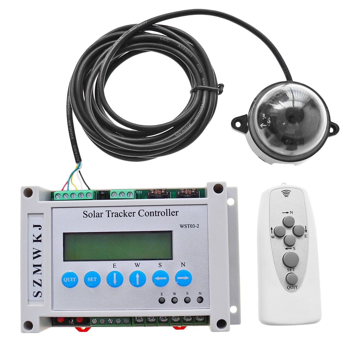 Dual Axis Solar Tracking Tracker &6000N Linear Actuator&Solar Tracker ...