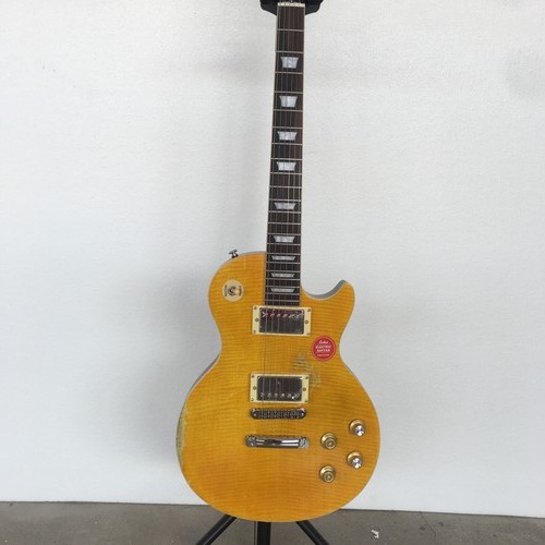 Standard 6String lp Vintage Relic LP Standard Electric Guitar Flame ...