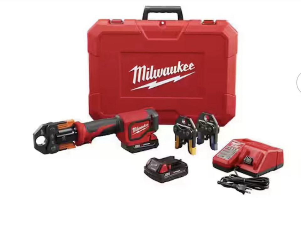 Milwaukee Tool 2674-22P M18 Short Throw Press Tool Kit W/ Viega ...