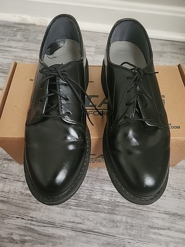 Capps Military Black Lace Up Oxford Uniform Shoes Women’s Size 7 M | eBay