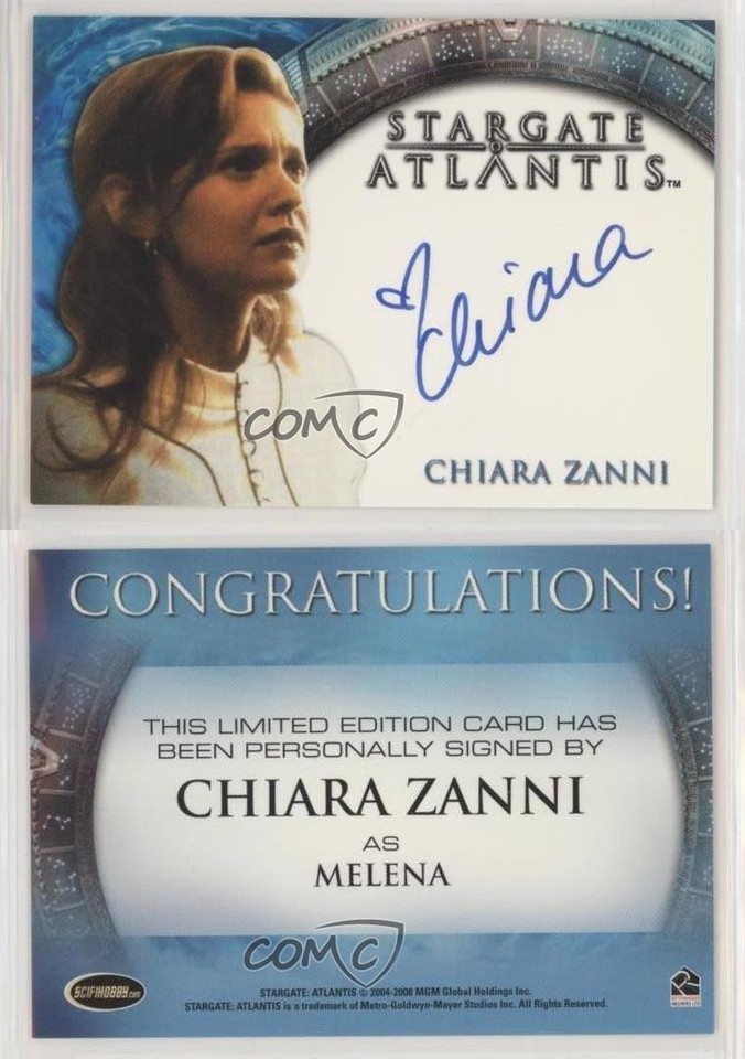 2009 Rittenhouse Stargate Heroes Update Atlantis Chiara Zanni as Melena ...