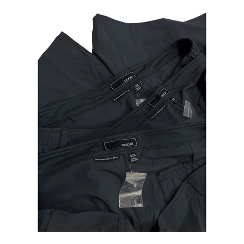 New OOBE Women’s Black Walking Hiking Shorts Size 18 Quick Dry 3pcs Lot ...