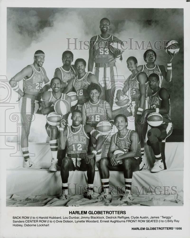 1986 Press Photo Harlem Globetrotters Basketball Team - lry21776 | eBay