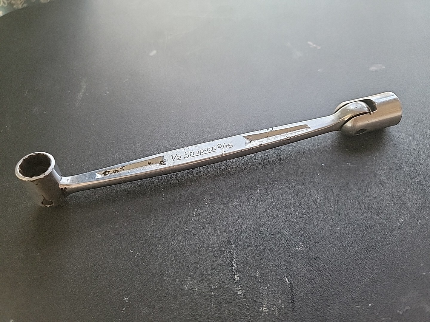 Snap On Fh1618c 1/2 X 9/16" Flex Head Double Socket End Wrench | eBay