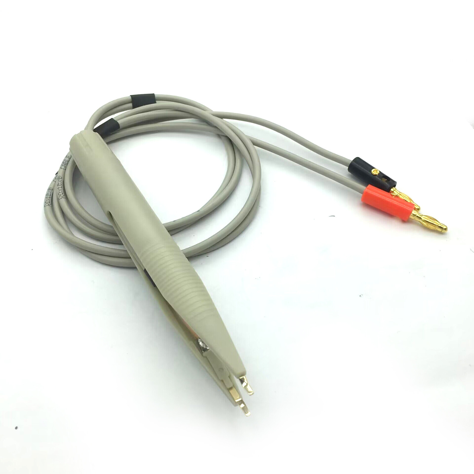set Test Probe Leads For LCR Meter SMD IC Test Tweezer Clip With 2 ...