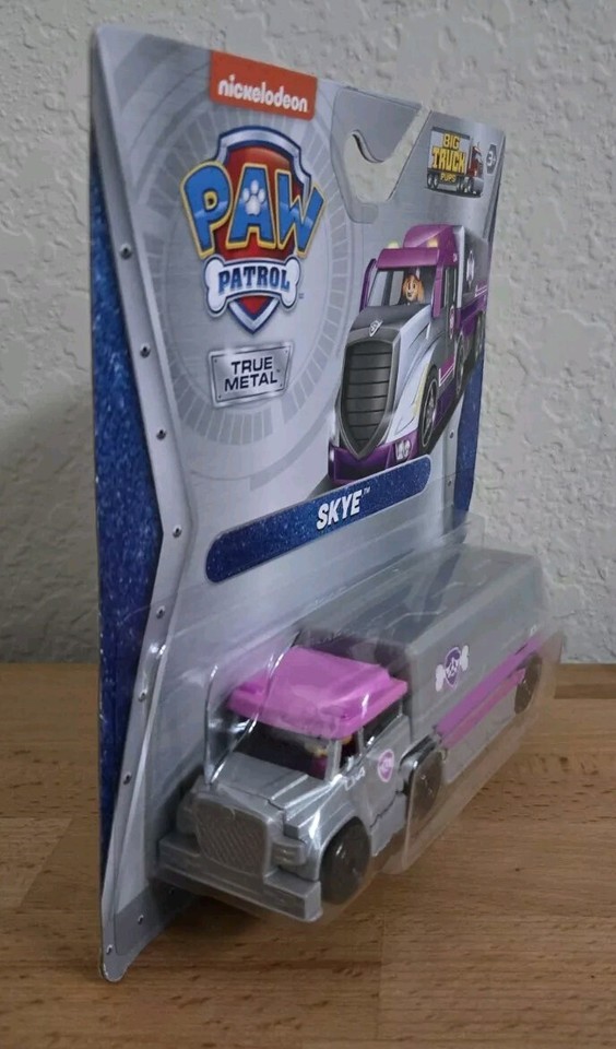 Paw Patrol Big Truck Pups - SKYE Metal Big Rig Toy (20136544) Spin ...