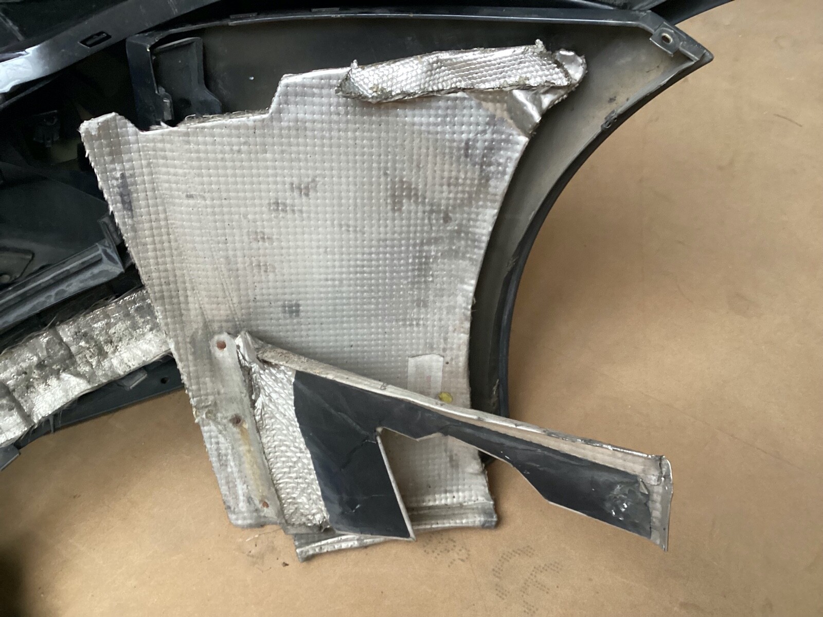 Lamborghini Gallardo (various), Used OEM LH INSULATION HEAT PROTECTION ...