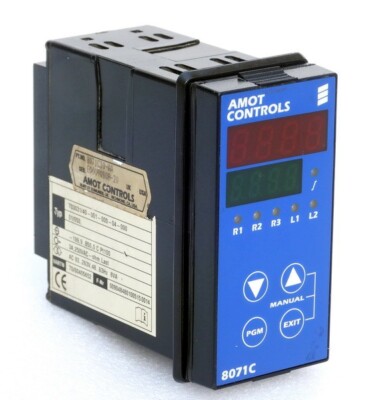 AMOT CONTROLS TYPE 8071C PANEL MOUNT CONTROLLER 8071C30-AA | eBay Australia