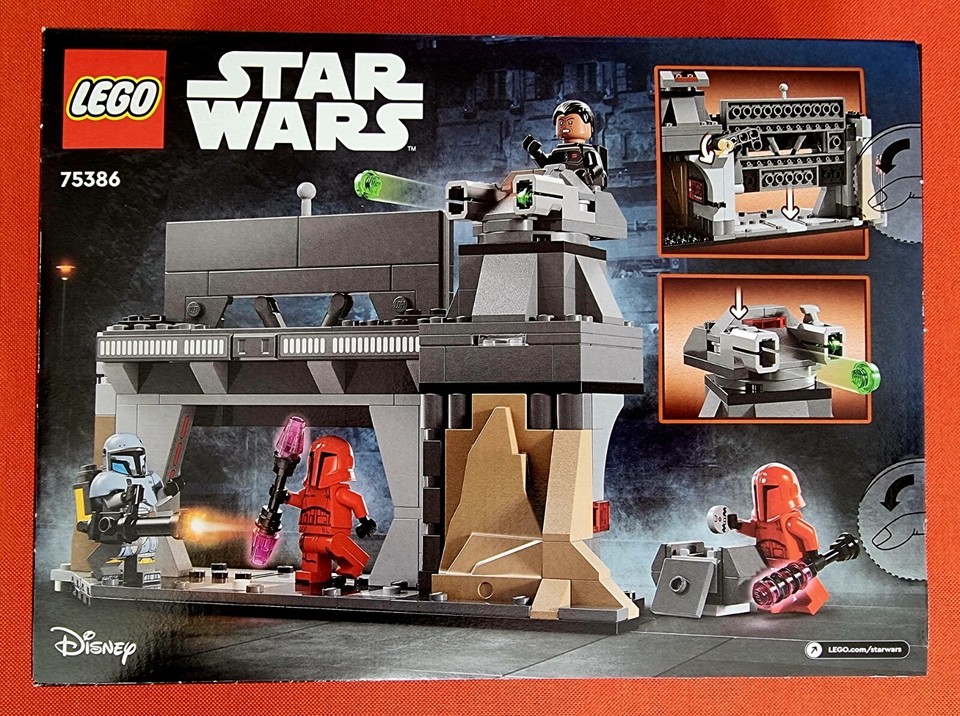 Lego 75386 Star Wars Paz Vizsla and Moff Gideon Battle Pack Mandalorian ...