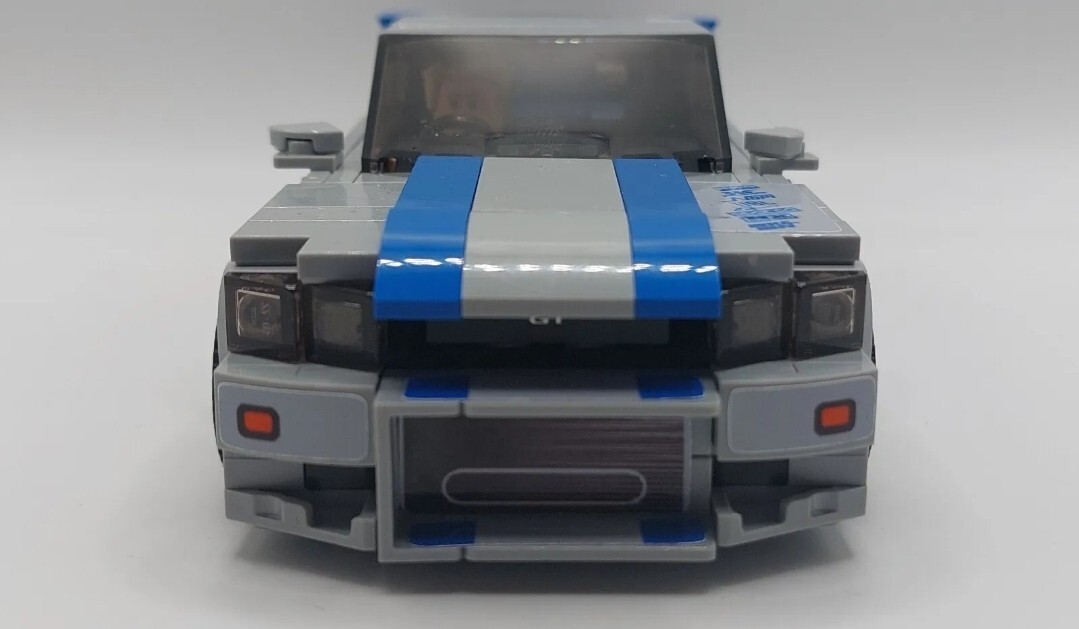 Lego Skyline GTR 76917 Custom Bonnet Hood Stickers | eBay UK