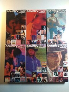 Lot of 6 SEALED VHS TAPE COUNTRY VIDEO MONTHLY 1994 - 1995 | eBay