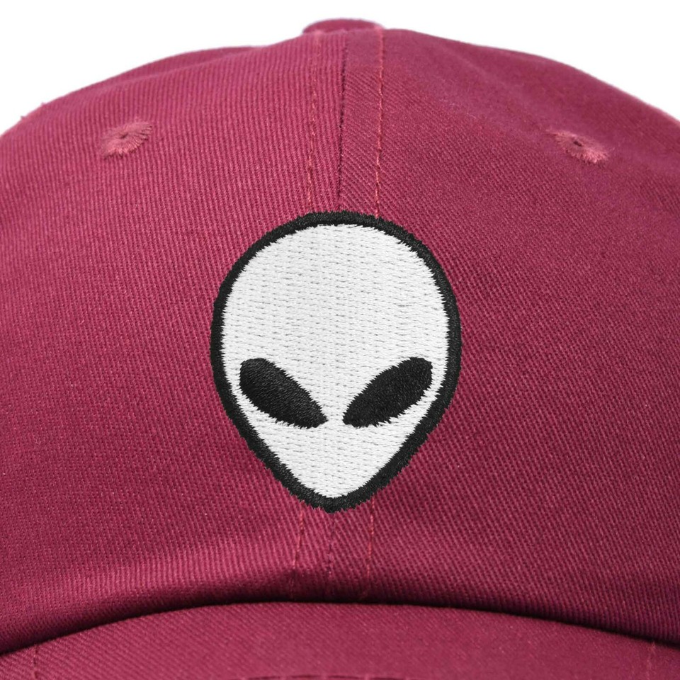 DALIX Alien Head Baseball Cap Mens and Womens Hat | eBay