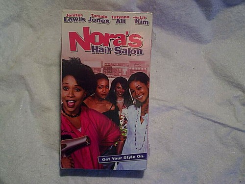 NORAS HAIR SALON VHS MOVIE SEALED,Jennifer Lewis,lil kim,bobby brown ...