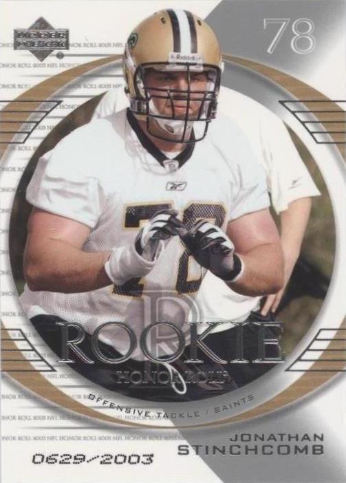 2003 Upper Deck Honor Roll - Rookie Jon Stinchcomb #167 /2003 (RC) for ...