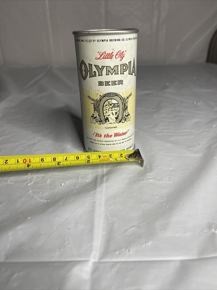 Vintage Olympia Beer “Little Oly” Mini Beer Can Money Bank | eBay
