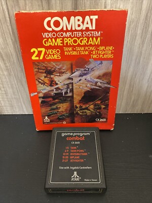 Combat - Atari 2600 Vintage 1977 Video Game In Original Box | eBay