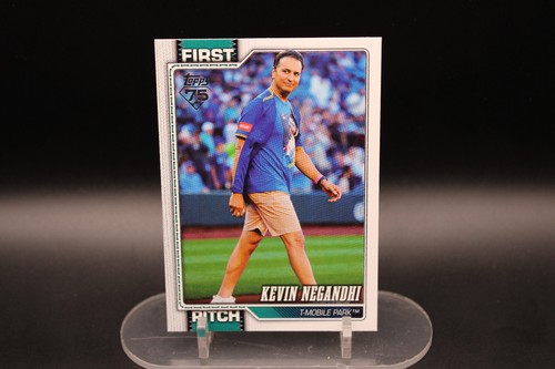 2026 Topps Series 1 First Pitch FP-4 Kevin Negandhi ESPN SportsCenter ...