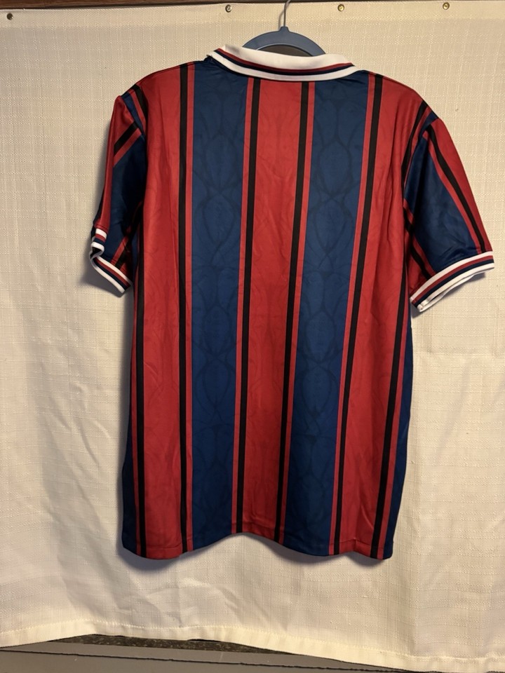 Nike FCB Barcelona Modernist Polo Shirt Adult Size M Blue Red NWT ...