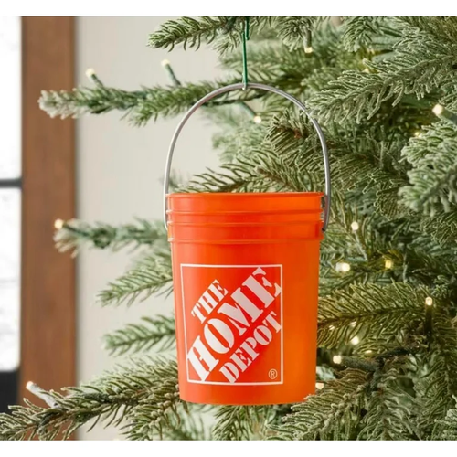 Home Depot Mini Bucket Christmas Ornament – Limited Edition – Ships ...