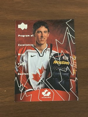 1998-99 Upper Deck Program of Excellence - Brian Finley #391 Rookie RC ...