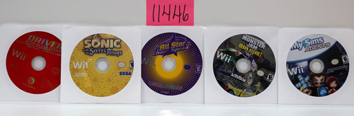 WII GAME LOT 7 PIECE LOT GAME DISCS ONLY (11446) | eBay