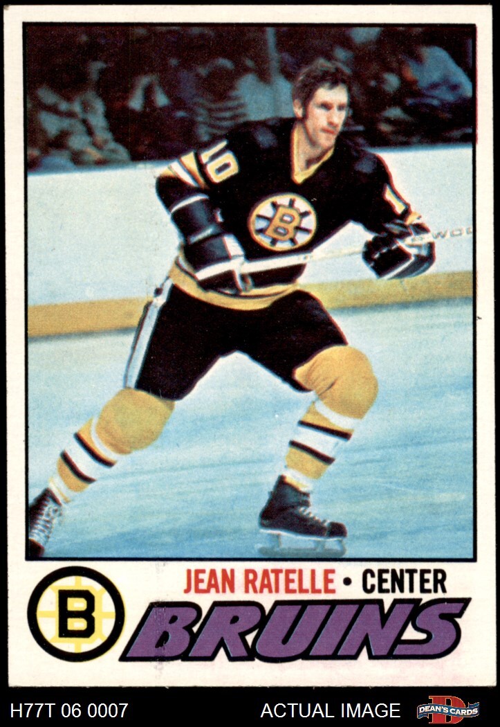 1977 Topps #40 Jean Ratelle Bruins HOF 4.5 - VG/EX+ | eBay