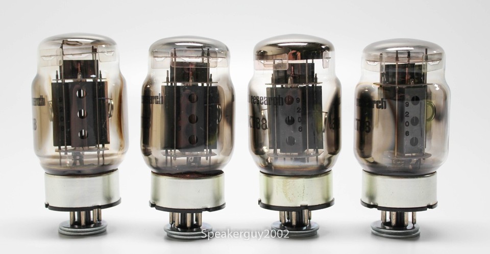 Matched Quad of NOS - Audio Research KT88 Tubes -- KT2 | eBay