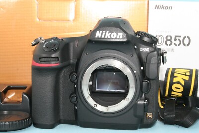 Nikon D850 45.7MP Digital SLR Camera Body [Almost Mint in Box] SC65,543 ...