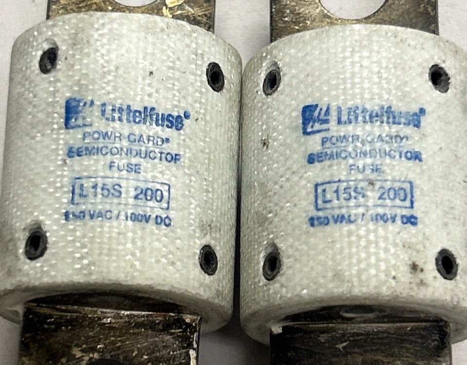LITTELFUSE,L15S-200,SEMICONDUCTOR FUSE 200A 150V LOT OF 2 NOS | eBay