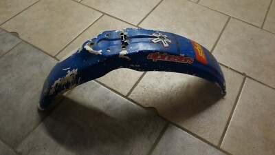 1980 CR80R 83-89 HONDA XR100 XR 100 A OEM FRONT FENDER MUD GUARD DF217 ...