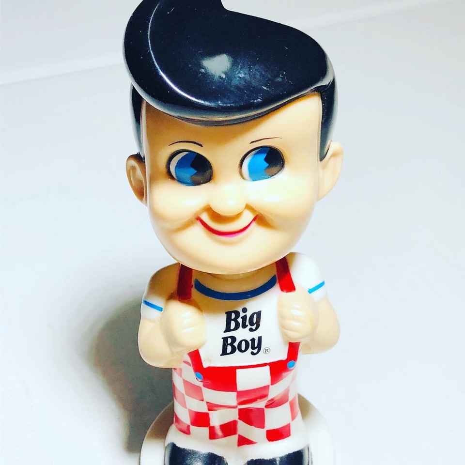 Bob’s Big Boy 6” Bobble Head Figure 2012 Just 4 Fun Corp Used Very Good ...