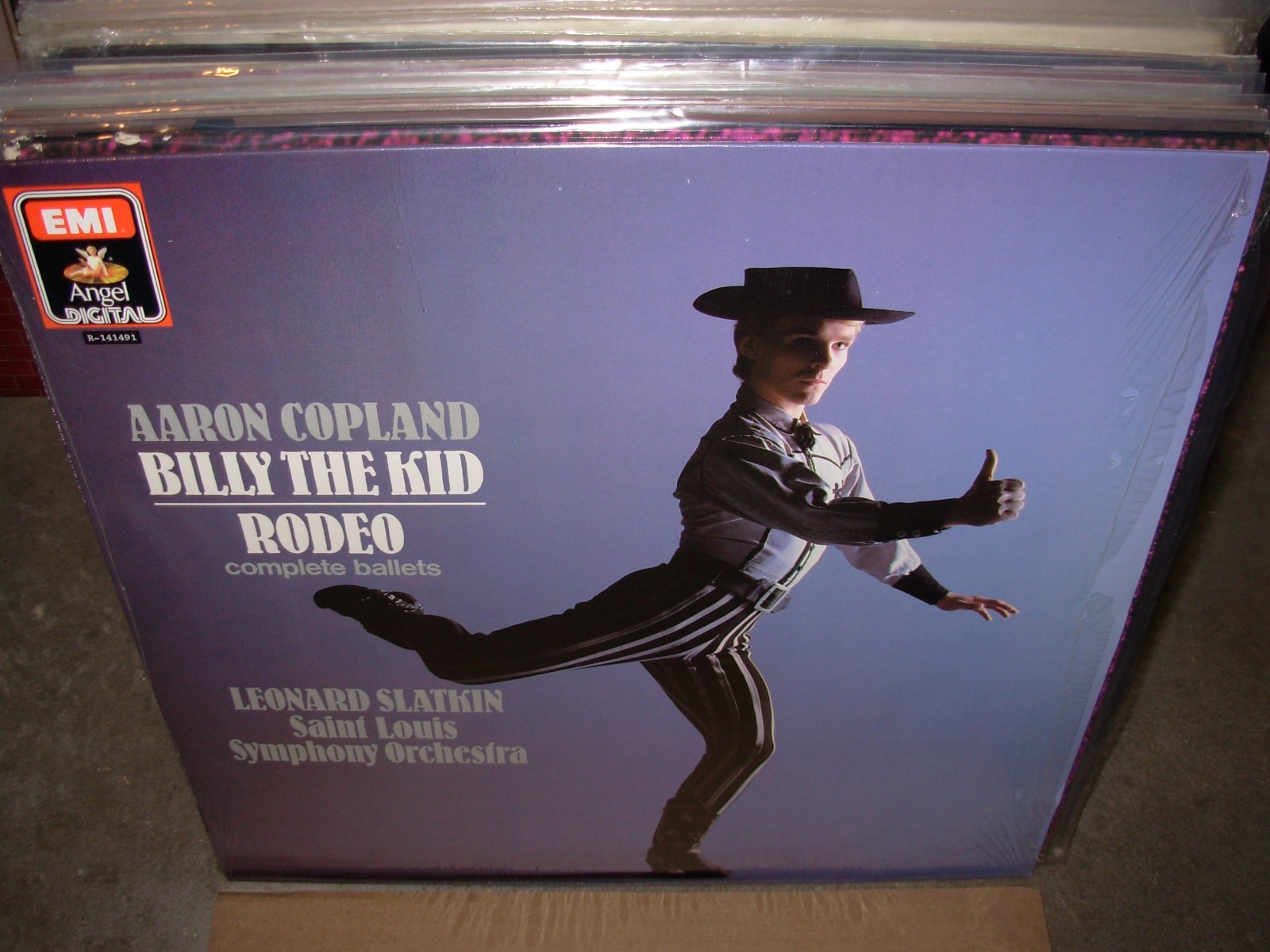 SLATKIN / COPLAND billy the kid / rodeo ( classical ) angel digital ...