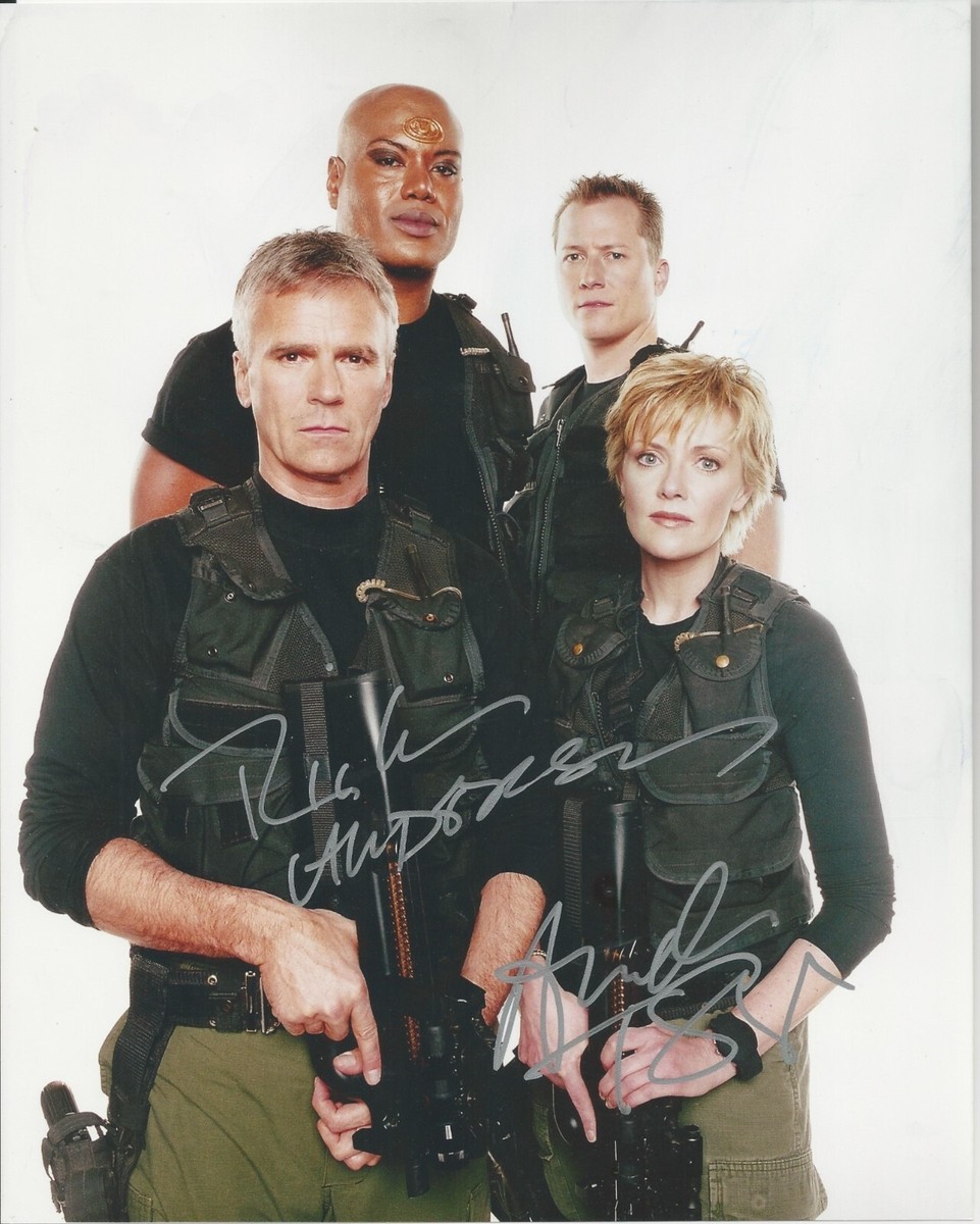 Richard Dean Anderson And Amanda Tapping Richard Dean Anderson