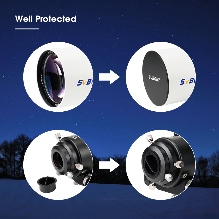 SVBONY SV48P 90mm F5.5 Refractor Telescope - (F9341A) for sale online ...