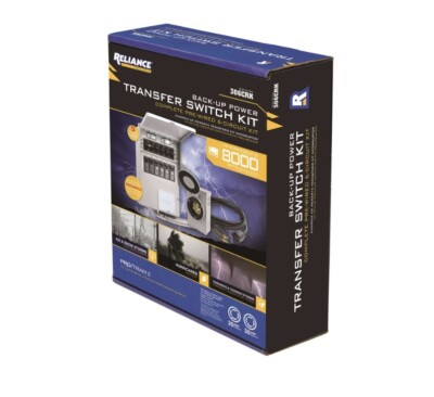 BRAND NEW: Reliance 306CRK/LRK 6-Circuit Portable Generator Transfer ...