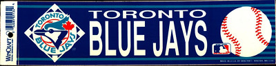 TORONTO BLUE JAYS Licensed Bumper Sticker | eBay