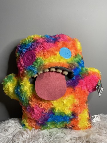 FUGGLER BIG BIGG FUGG Plush OOGAH BOOGAH XL 15" Teeth Jumbo Limited Tie ...