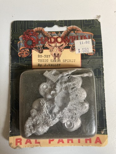 Shadowrun 20-527 Toxic Earth Spirit Ral Partha Metal Miniature Role ...