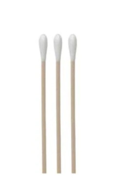 BOX/1000 COTTON TIPPED APPLICATORS Q-TIP 3" WOOD HANDLE SWABS NON ...