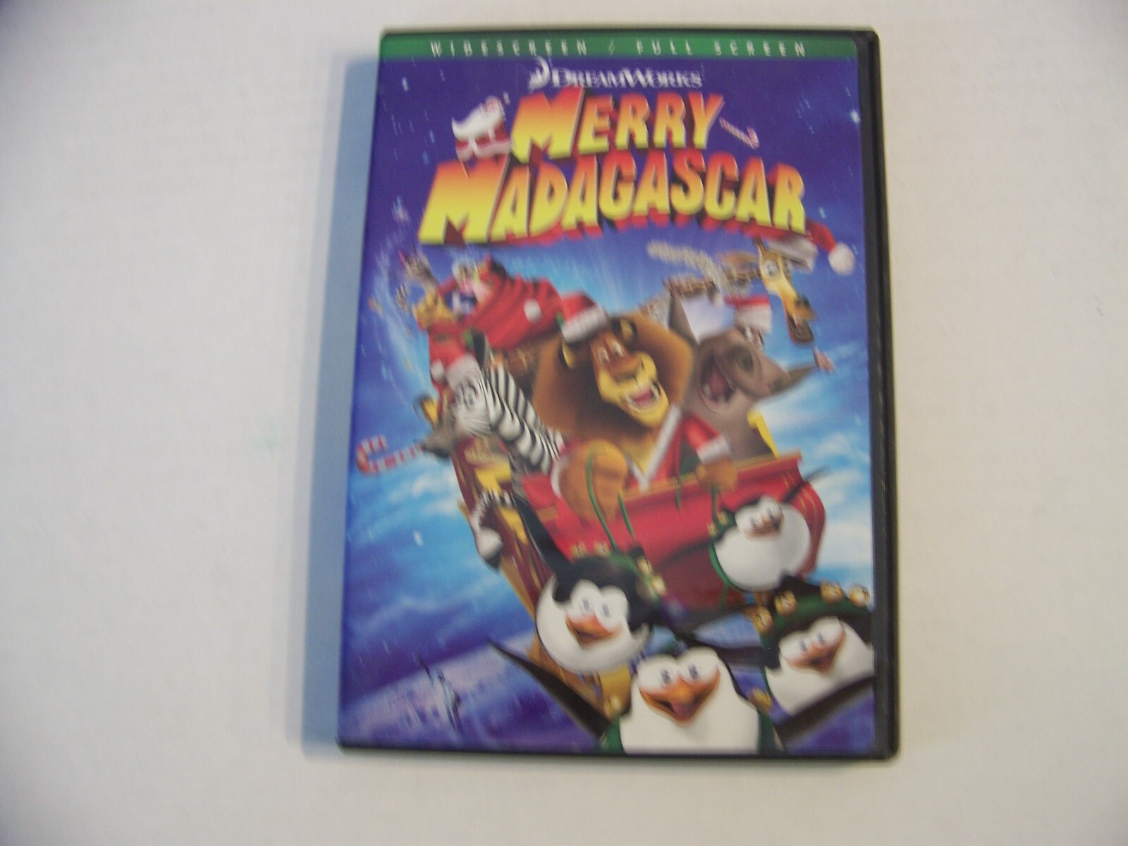Merry Madagascar [ DVD, Dreamworks, Like New, Widescreen, Free Shipping ...