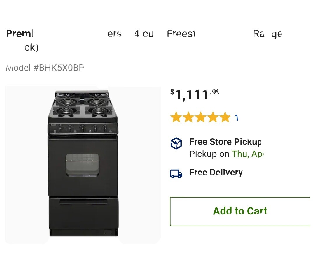 20 Gas Stove for sale | Only 3 left at -75%