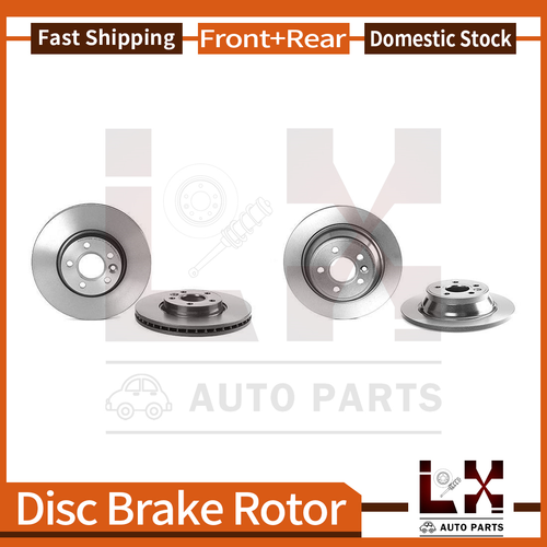 Brembo 4 Front Rear Disc Brake Rotor Fits Volvo S80 3.2L | eBay