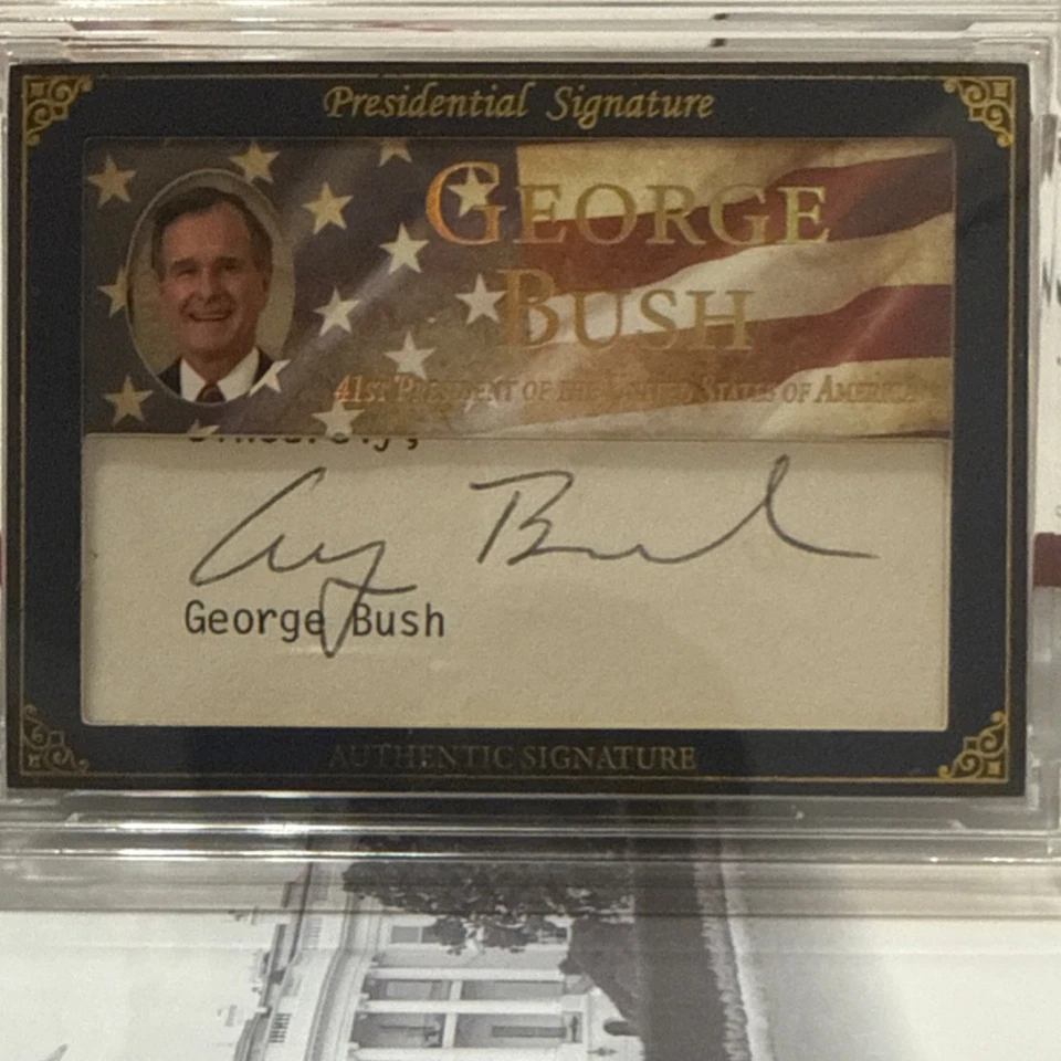 George Bush Signature for sale | eBay