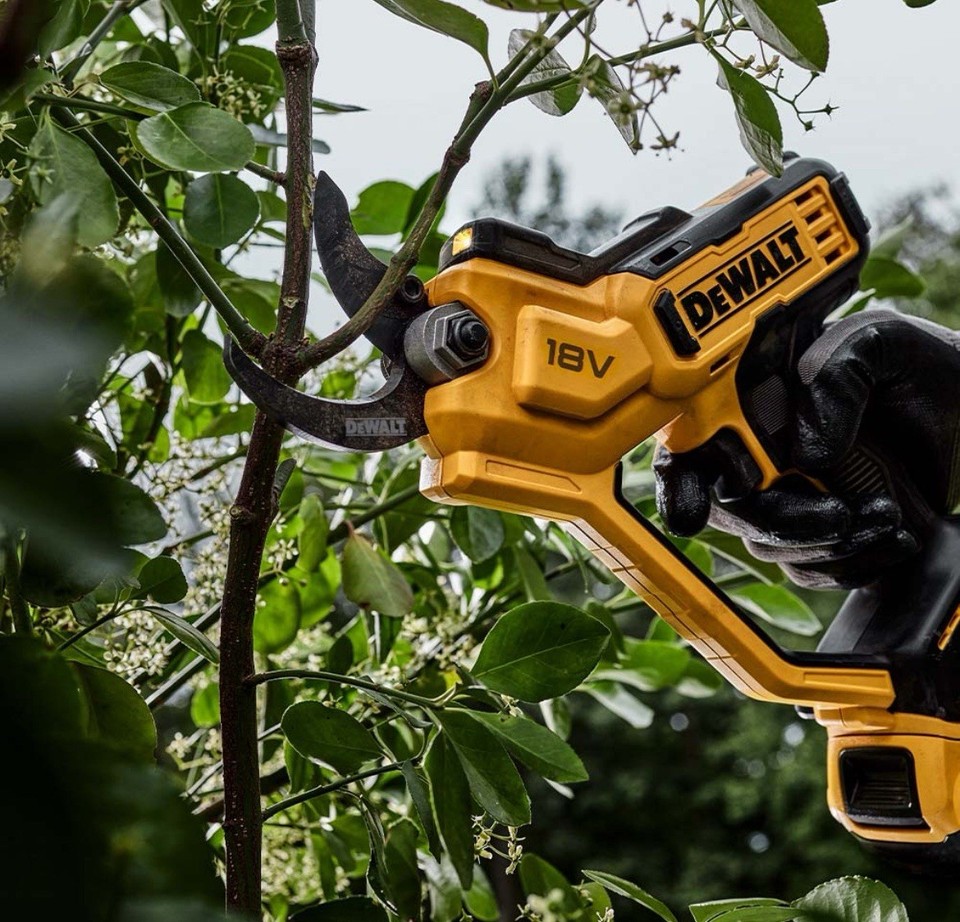 DeWalt DCMPP568N 18V XR Cordless Power Pruner Tree Bush Cutter 38mm ...