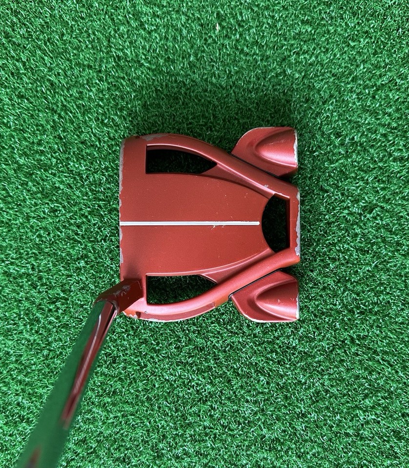 TaylorMade Spider Tour III Red Putter Mallet Super Stroke Pistol GTR ...