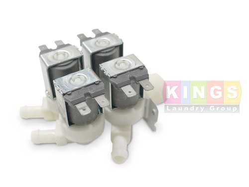 4 WAY 220V ORIGINAL ELBI WATER VALVE FOR GIRBAU WASHERS - G129411 ...