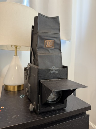 Graflex Series C Slr 4x3 Camera W/ Graflock Back And Cooke 165mm f/2.5 ...
