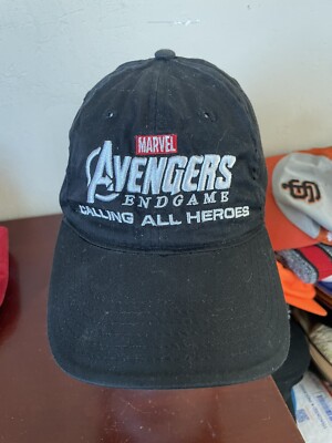 Avengers End Game McDonald’s Employee Uniform Hat / Cap - Black | eBay