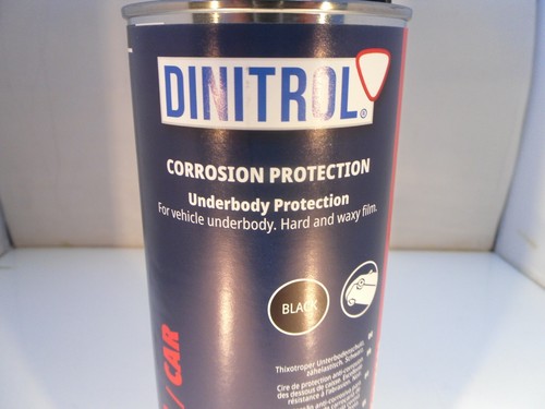 12 x DINITROL 4941 Underbody Chass Rust Proofing Black Wax 1L Litre Can ...